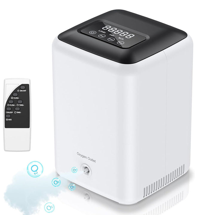 DEDAKJ 1L 5L 7L 9L 10 Liter 93% Oxygen Concentrator O2 Oxygen Generator ...