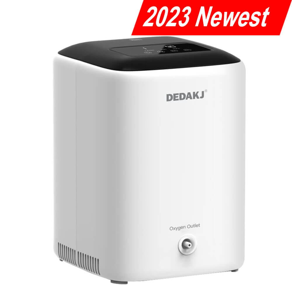 DEDAKJ 1L 5L 7L 9L 10 Liter 93% Oxygen Concentrator O2 Oxygen Generator Portable Oxygen Machine ...