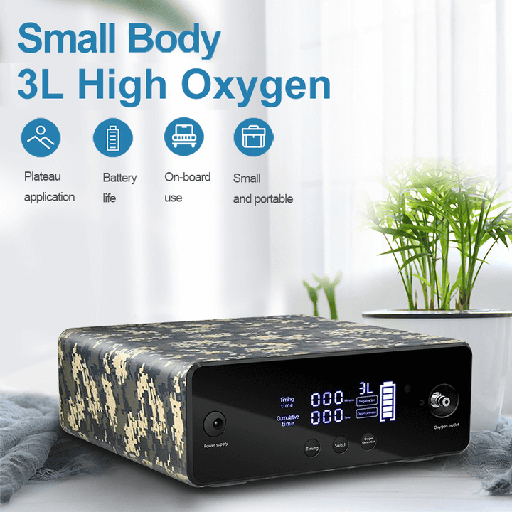 DEDAKJ 1L 5L 7L 9L 10 Liter 93% Oxygen Concentrator O2 Oxygen Generator ...